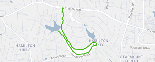 Hamilton Lakes Trail Multi Trail - Greensboro, NC