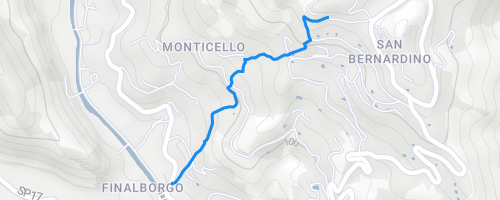 A.N.A. Mountain Biking Trail - Finale Ligure