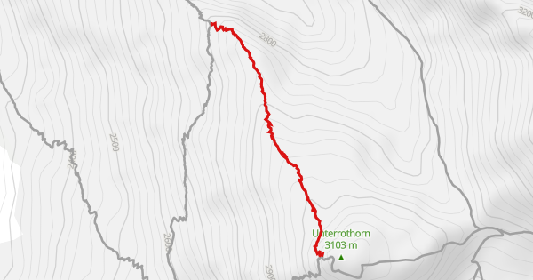Ritzengrat Hiking Trail - Zermatt | Trailforks