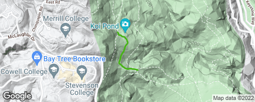 Spring Box Trail Hiking Trail - Santa Cruz, California