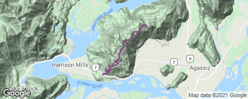Mount Woodside Forest Service Road Multi Trail - Harrison Hot Springs, BC