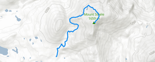 Mt Steele Trail Hiking Trail - Sechelt, British Columbia