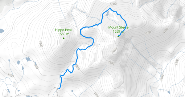 Mt Steele Trail Hiking Trail - Sechelt, British Columbia