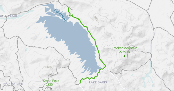 Lake Davis Trail Mountain Biking Trail - Portola, CA