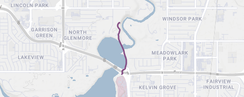 Glenmore Dam Pathway Multi Trail - Calgary, Alberta