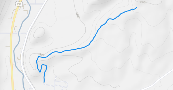 Spring Glen to Kenilworth Rail Grade Connector Mountain Biking Trail ...