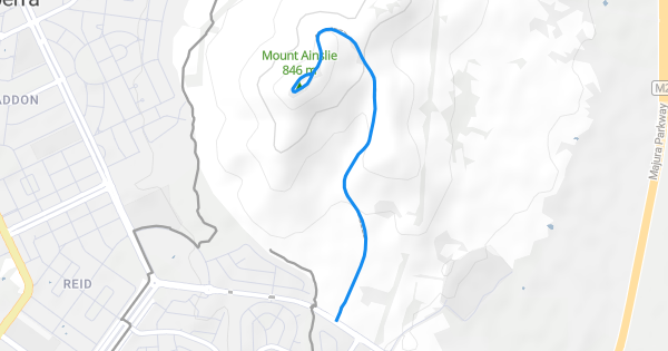 Mt Ainslie Drive Multi Trail - Canberra | Trailforks