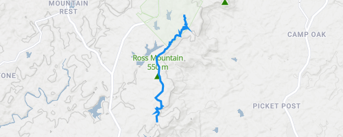 Stumphouse - Ross Mtn Passage to Oconee State Park Mountain Biking ...