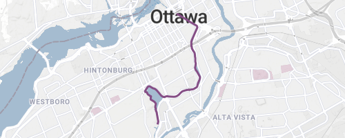 Rideau River/Canal West Pathway Multi Trail - Ottawa