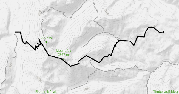 Mount Aix Trail Hiking Trail - Naches, Washington