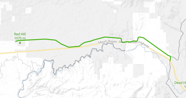Great Shasta Rail Trail Multi Trail - McCloud, California