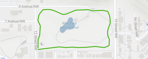 Riley Park Loop Multi Trail - Calgary, Alberta