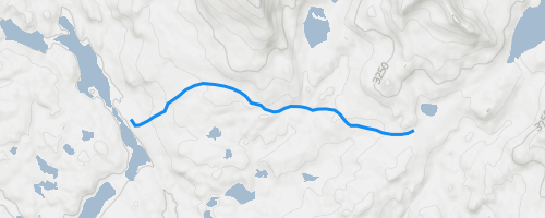 Bell Lake Trail Hiking Trail - Pinedale, Wyoming