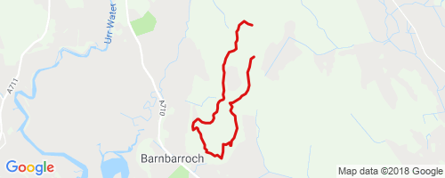 Barnbarroch Loop Mountain Biking Trail - Dalbeattie