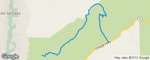 Oso Trail Mountain Biking Trail - San Juan Capistrano