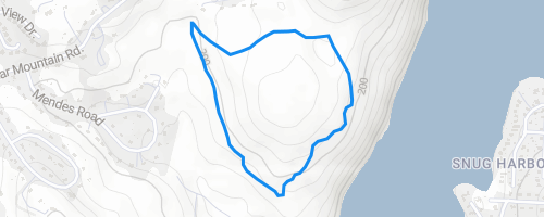 Red Loop Trail Multi Trail - Danbury, Connecticut