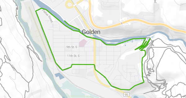 Golden Rotary Trail (town loop) Multi Trail - Golden