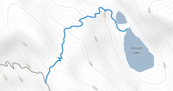 Tatoosh Lake Trail Hiking Trail - Packwood, Washington