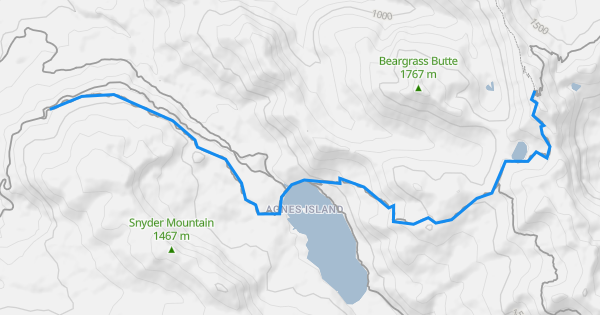 Packwood Lake Trail Hiking Trail - Packwood, Washington