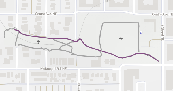 Bridgeland Off Leash / Murdoch Park Multi Trail - Calgary