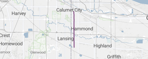 Monon Trail Mountain Biking Trail - Hammond, IN