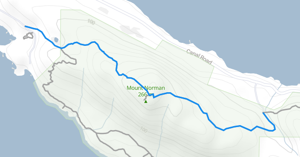 Mount Norman Hiking Trail - Pender Island, BC