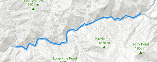 ICT - Selway River Hiking Trail - Idaho | Trailforks