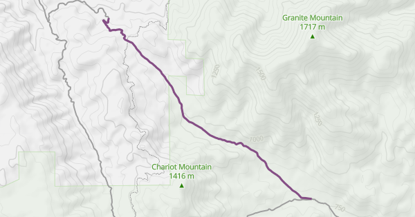 Rodriguez Canyon Mountain Biking Trail - Borrego Springs