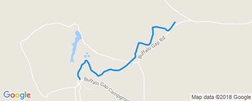 Buffalo Gap - Campground Access Trail Mountain Biking Trail - Sentinel ...