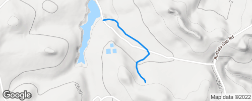 Buffalo Gap Campground Loop Mountain Biking Trail - Sentinel Butte, ND