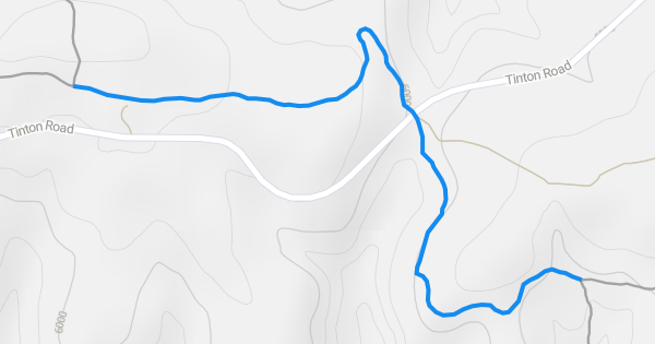 Rimrock Spur A Mountain Biking Trail - Spearfish, SD