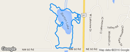 Barton Lake Trail Mountain Biking Trail - Great Bend