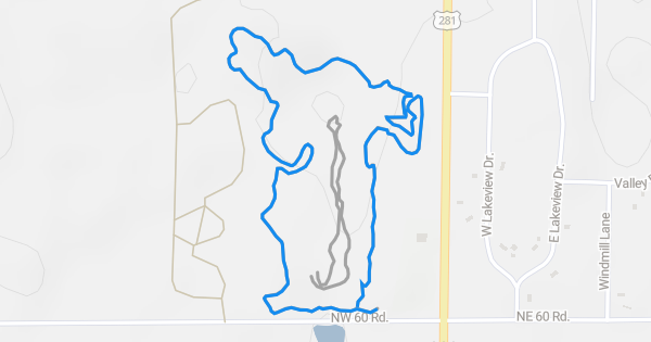 Barton Lake Trail Mountain Biking Trail - Great Bend