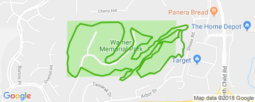 Warner Park Trail Mountain Biking Trail - Manhattan