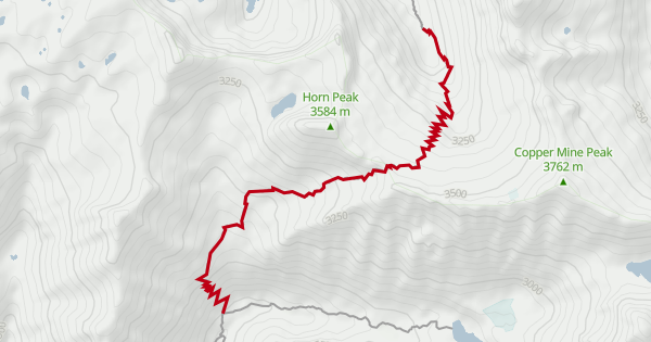 Elizabeth Pass Trail Hiking Trail - Three Rivers, CA