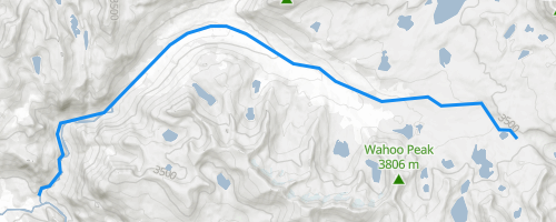 Piute Canyon Trail Hiking Trail - Bishop, CA