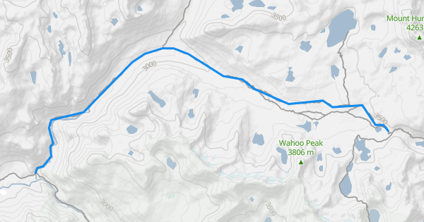 Piute Canyon Trail Hiking Trail - Bishop, CA