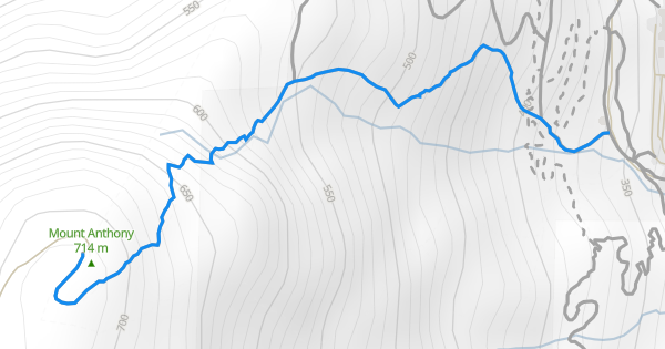 Mount Anthony Summit Trail Hiking Trail - Bennington