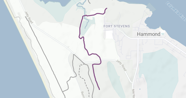 Fort Stevens Trail Multi Trail - Astoria, Oregon