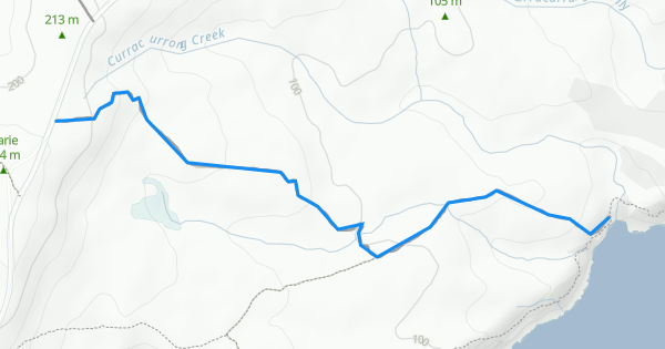 Curra Moors Fire Trail Mountain Biking Trail - Sydney