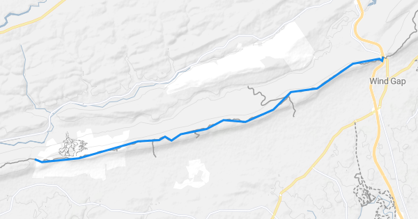 Appalachian Trail - Wind Gap Hiking Trail - Northampton