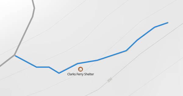 A.T. Side Trails: Clarks Ferry Shelter Side Trail Hiking Trail - Marysville