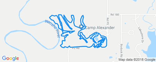 Camp Alexander Trail Mountain Biking Trail - Emporia