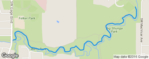 Shunga Dirt Mountain Biking Trail - Topeka, Kansas