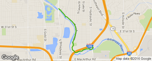 Arkansas River Path Mountain Biking Trail - Dallas, TX