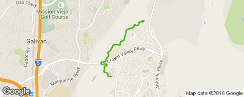 Ladera Ranch Trail Mountain Biking Trail - CA