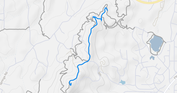 Ridge Trail Mountain Biking Trail - Redding, California