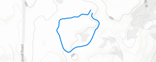 Blue Small Loop Skiing Trail - Duluth, Minnesota