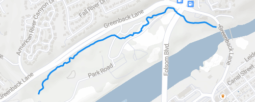 Bar Trail Mountain Biking Trail - Folsom, CA