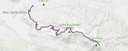 Santa Rosa Truck Trail Multi Trail - Palm Desert, CA